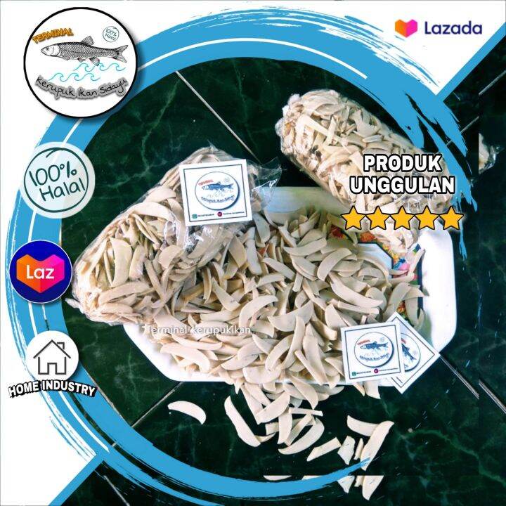 Kerupuk Ikan Payus Remukan BS | Khas Sidayu Gresik | Lazada Indonesia