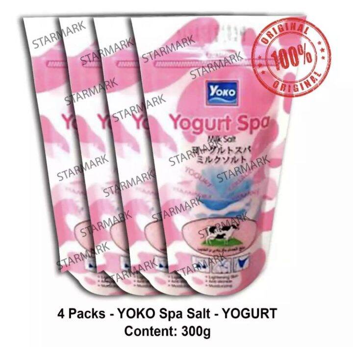 SPA Salt Yoko Yogurt 4pcs 300g | Lazada PH