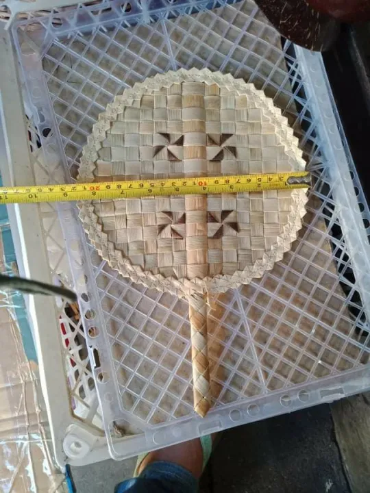 5 pcs Circle Decorated Native Fan Pamaypay Abaniko Bilog | Lazada PH