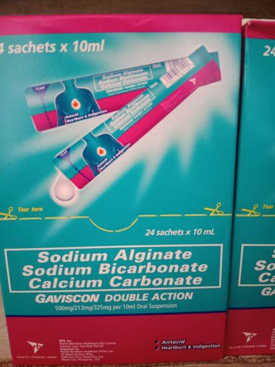 Gaviscon double action 3 Pcs sachets only | Lazada PH
