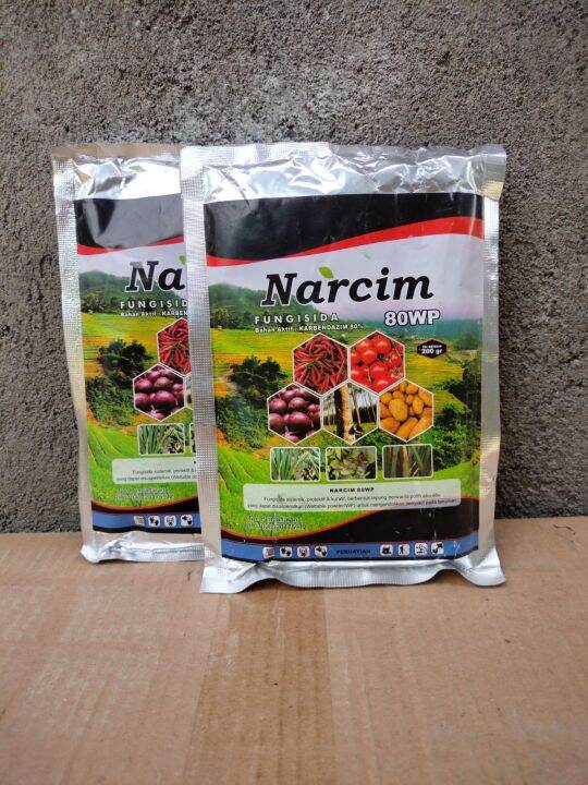 Fungisida Narcim 80 WP 200 gram KARBENDAZIM 80% | Lazada Indonesia
