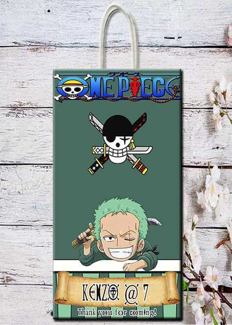 One Piece Strawhat Crew Customize Lootbag/ Paperbag sold per 10pcs ...