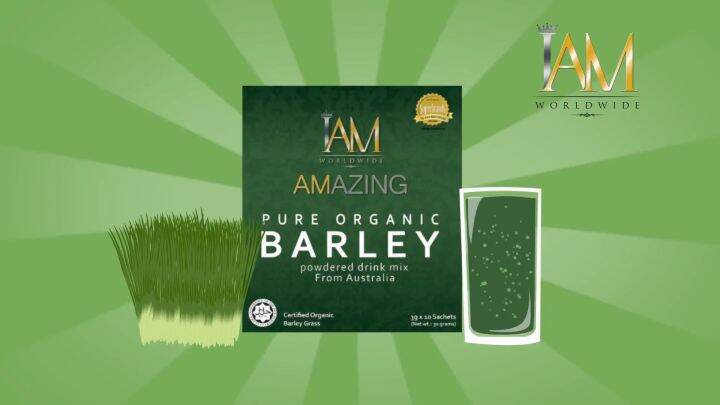 IAM WORLDWIDE 🔥 Amazing Pure Organic BARLEY | Powder from Australia 😍 ...