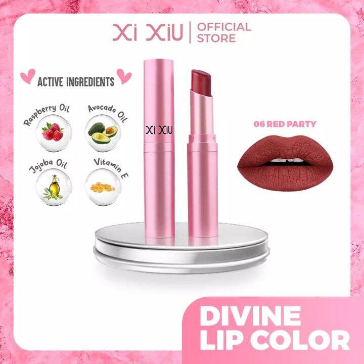 XIXIU DIVINE LIP COLOUR | Lazada Indonesia