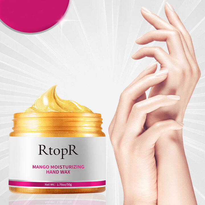 RtopR Mango Moisturizing Hand Wax Whitening Skin Repair Exfoliating ...