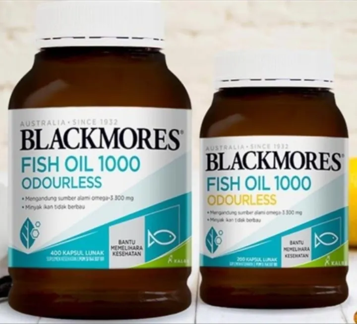 Blackmores Fish Oil 1000 Odourless | Lazada Indonesia