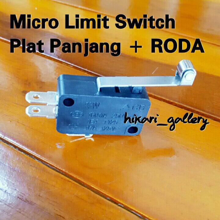 Micro Switch / Limit Switch PLAT PANJANG + Roda | Lazada Indonesia