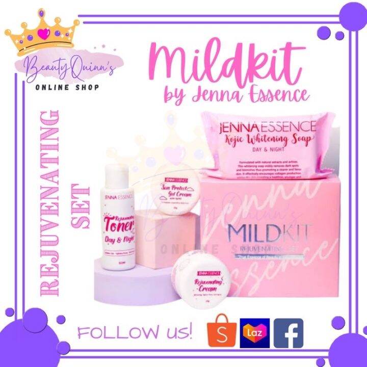 MILDKIT REJUVENATING SET by Jenna Essence | Lazada PH
