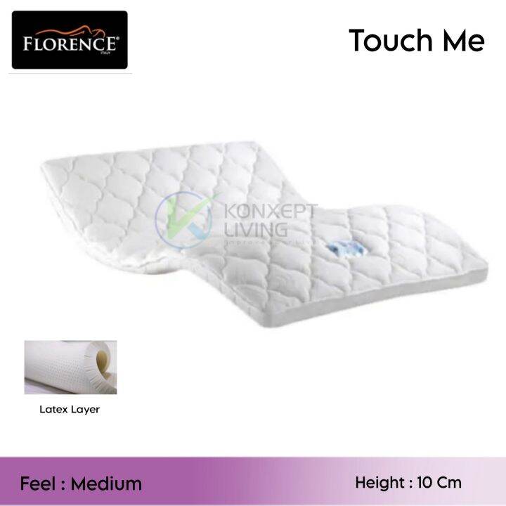 Topper Latex Florence Touch Me - Pad Kasur Florence Touch Me Ukuran 100x200 | Lazada Indonesia
