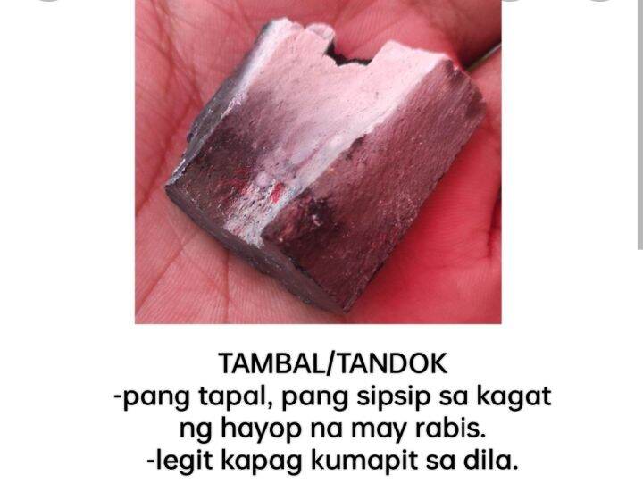 TAMBAL/TANDOK | anti-rabies, pantapal sa sugat o kagat ng hayop | Lazada PH