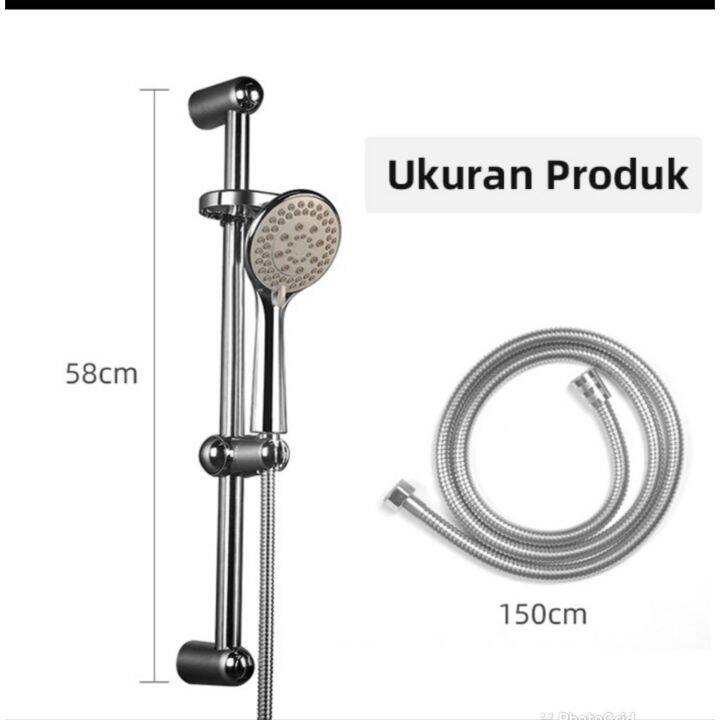 hand shower mandi + tiang shower tiang/ shower mandi plus tiang ...