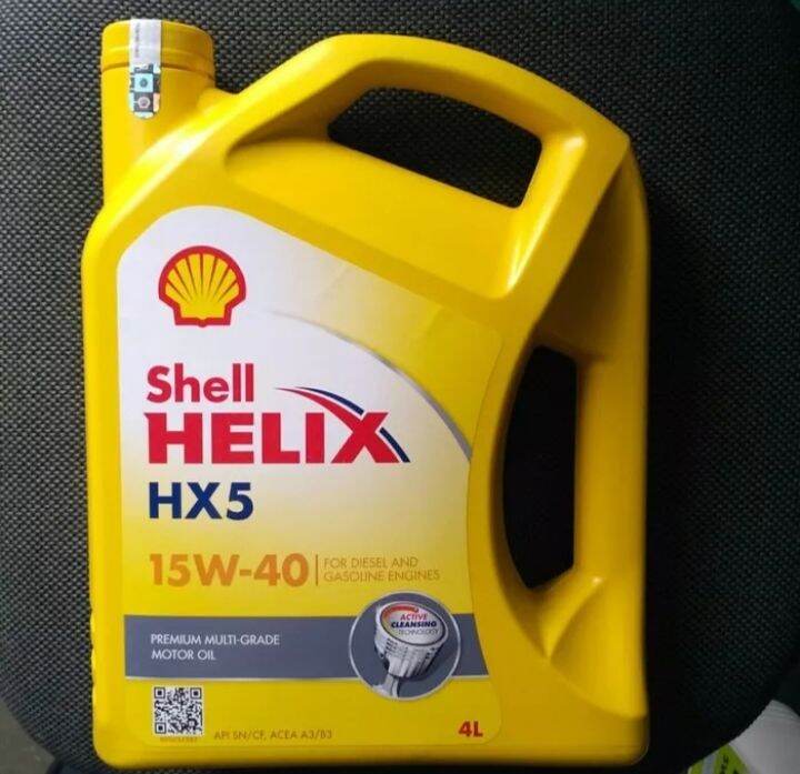Oli Shell Helix HX5 15W-40 4Liter | Lazada Indonesia
