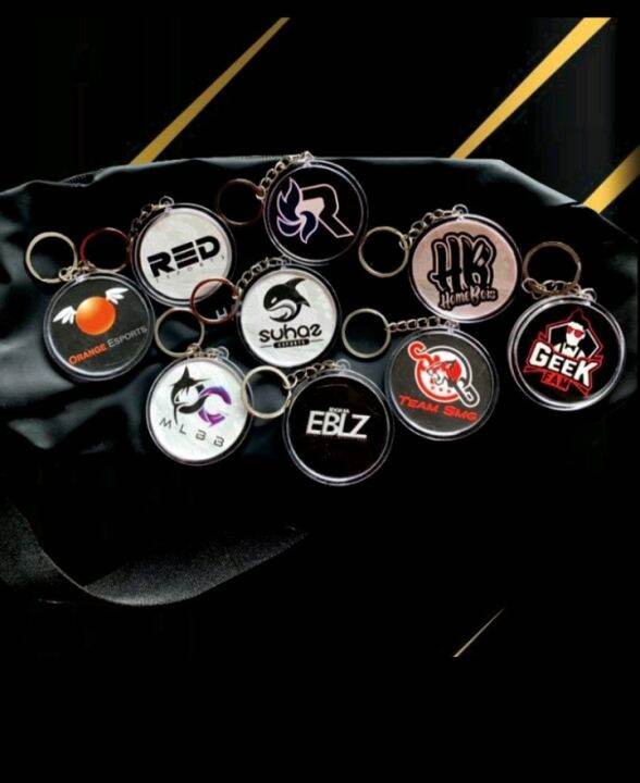 gantungan kunci, gantungan kunci mobile legend, mlbb, RRQ, EVOS, ALTER ...