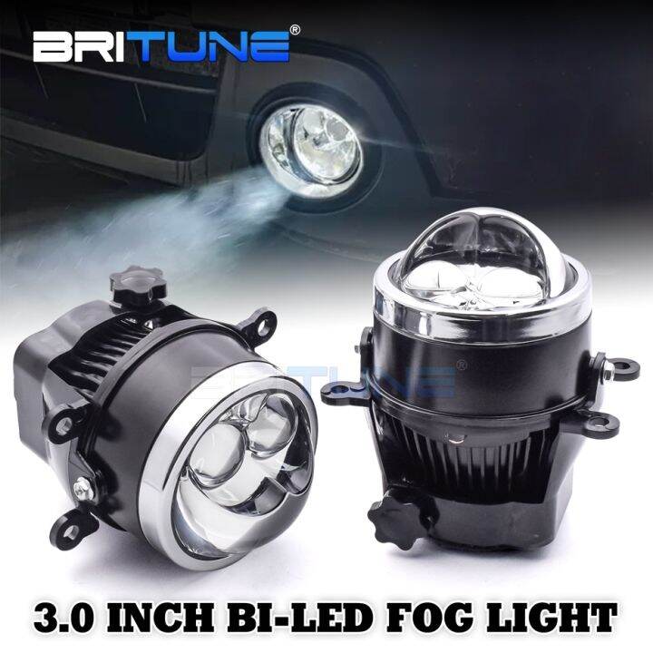 Super Bright Double Hyperboloid Bi LED Fog Light Projector For ...