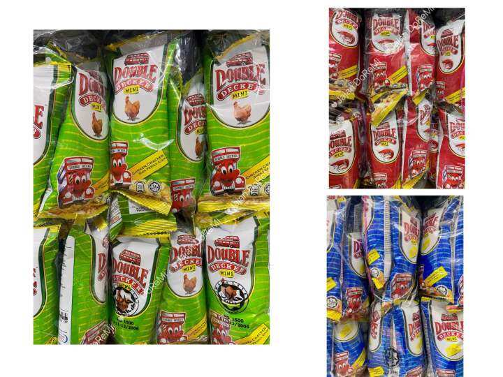 Double Decker Chicken/Prawn/Cheesy Ring 30x15G | Lazada