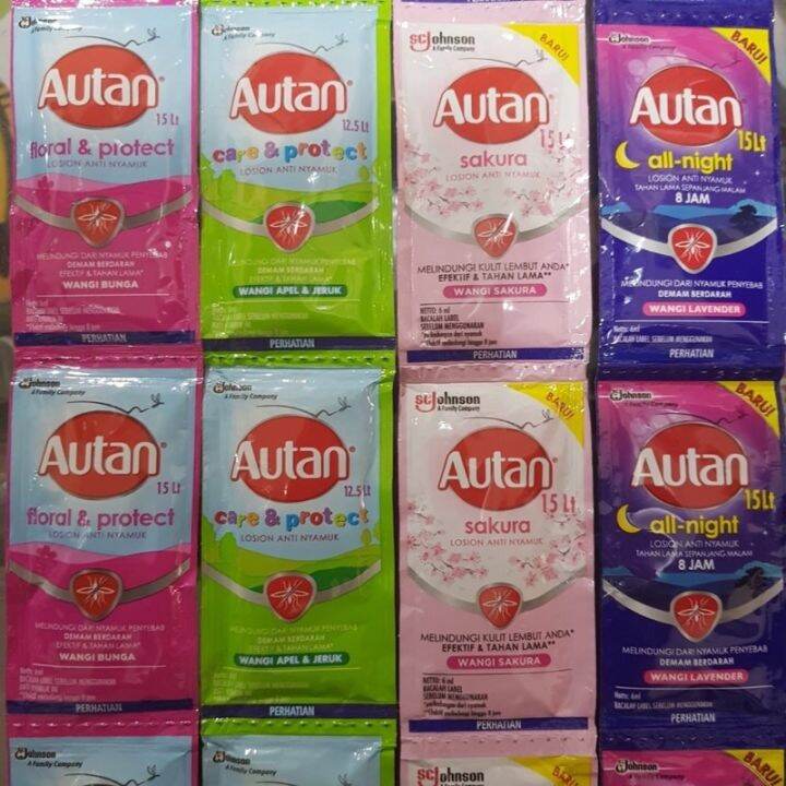 AUTAN SACHET 1 RENCENG ISI 12 SACHET/ Autan melindungi kulit anda dari ...