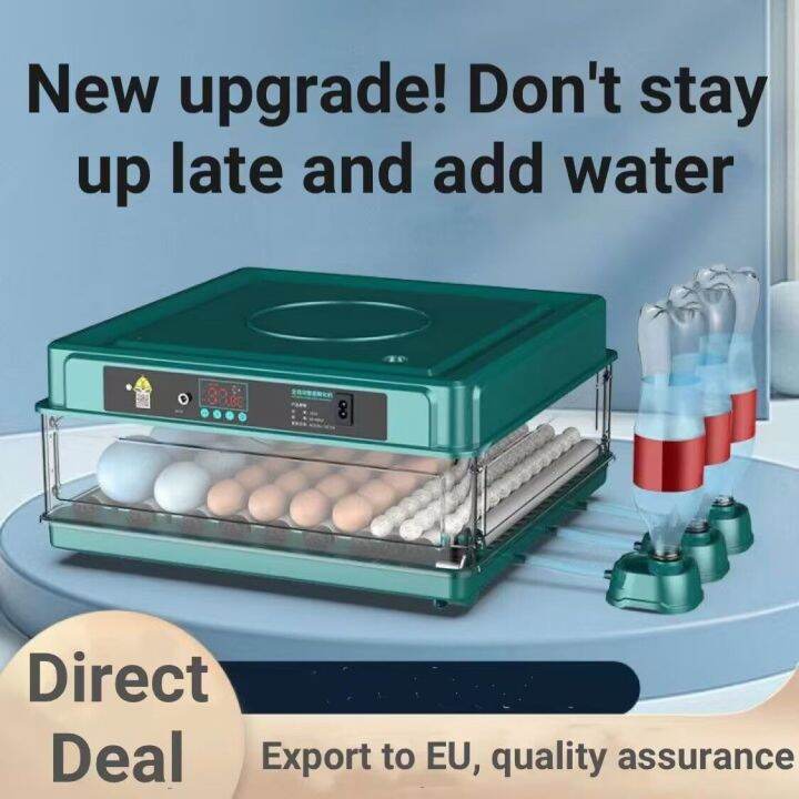 【Local Ready stock】12/16/30/36/48/56 Eggs Incubator Automatic Digital ...