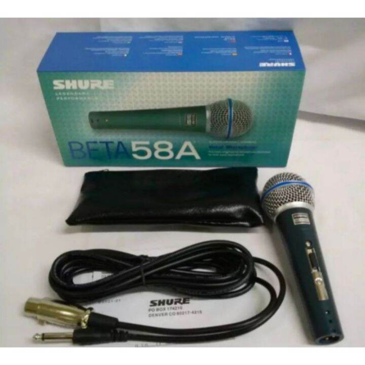 Mic kabel shure beta 58 a switch beta 58a switch | Lazada Indonesia