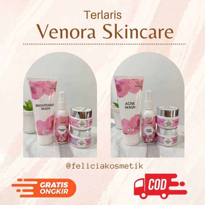 VENORA SKINCARE / PAKET NORMAL / PAKET ACNE / MENGOBATI BERBAGAI MACAM ...