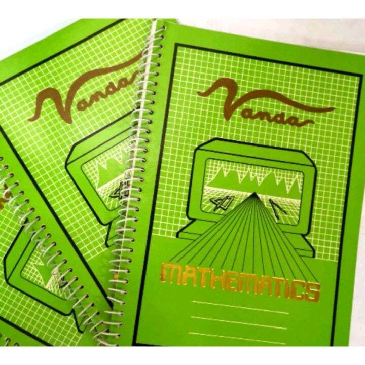 vanda mathematics notebook 2size | Lazada PH