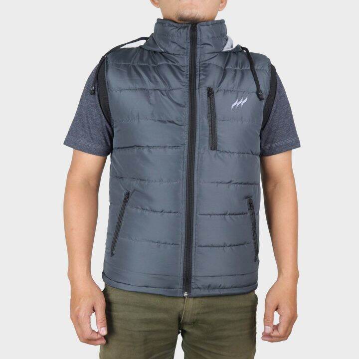 Jaket Rompi Pria Keren Terbaru, Rompi Vest Motor Anti Angin Bahan tebal ...