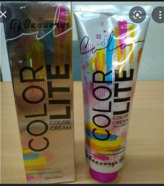 Colorlite cat rambut beauvrys 500 ml pewarna rambut colorlite | Lazada ...