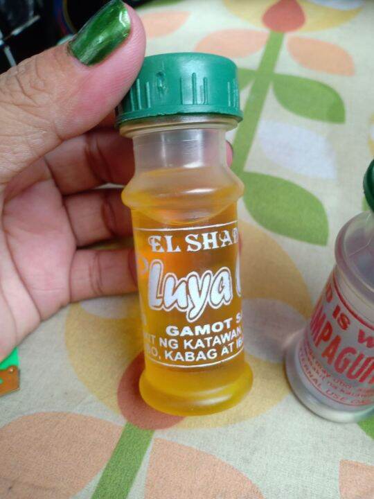 small El shaddai oil luya, sampaguita, eucalyptus and mentol 3 for 100 ...