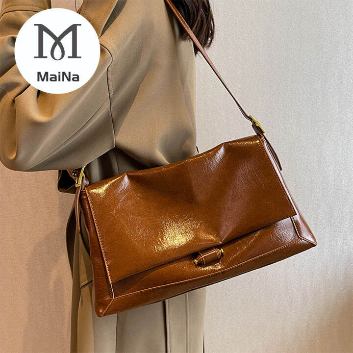 MaiNa ดีไซน์ดั้งเดิมใหม่ที่มีคุณภาพสูงยอดนิยมหนังนิ่มออกแบบกระเป๋า ...