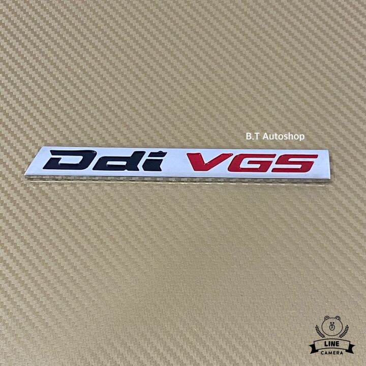 โลโก้ Ddi VGS ติดรถ ISUZU ขนาด* 1.8 x 16 cm ราคาต่อชิ้น | Lazada.co.th