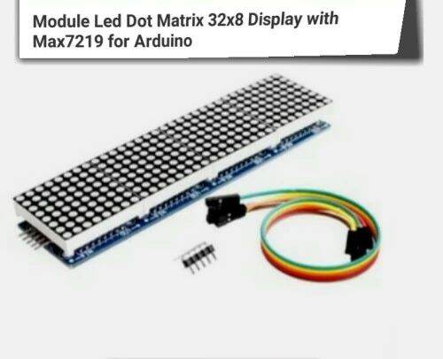 Module Led Matrix 32x8 Display With Max7219 For Arduino | Lazada Indonesia