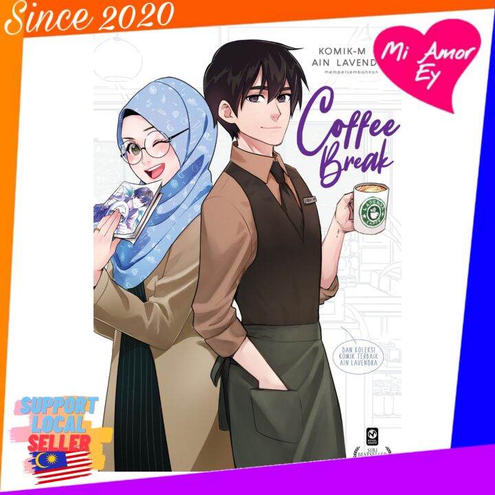 Komik-M Coffee Break & Koleksi Komik Terbaik Ain Lavendra Komik PTS ...