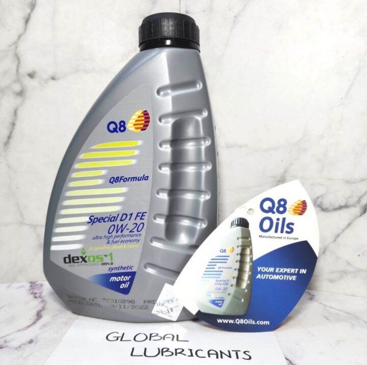 Q8 Formula Special D1 FE Dexos 1 Gen 2/ API SP-RC 0W-20 1 Liter EU (Oli ...