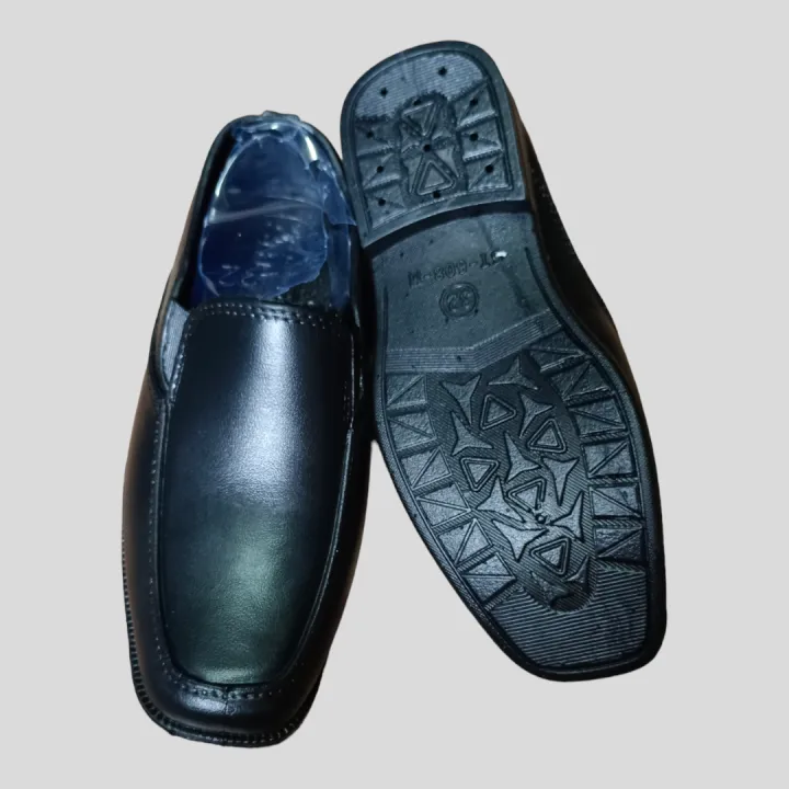 SHUTA BLACK SHOES (goma) | Lazada PH