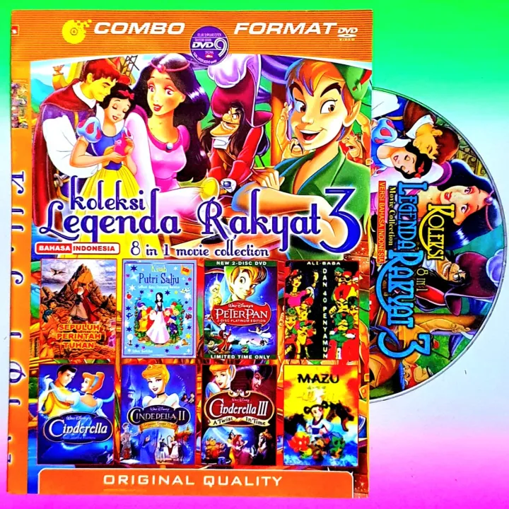 KASET DVD FILM DONGENG CERITA LEGENDA RAKYAT-KASET DVD FILM DONGENG ...