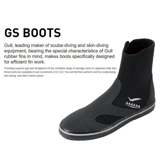 Gull Gs boots บูทข้อสูงสำหรับดำน้ำ | Lazada.co.th