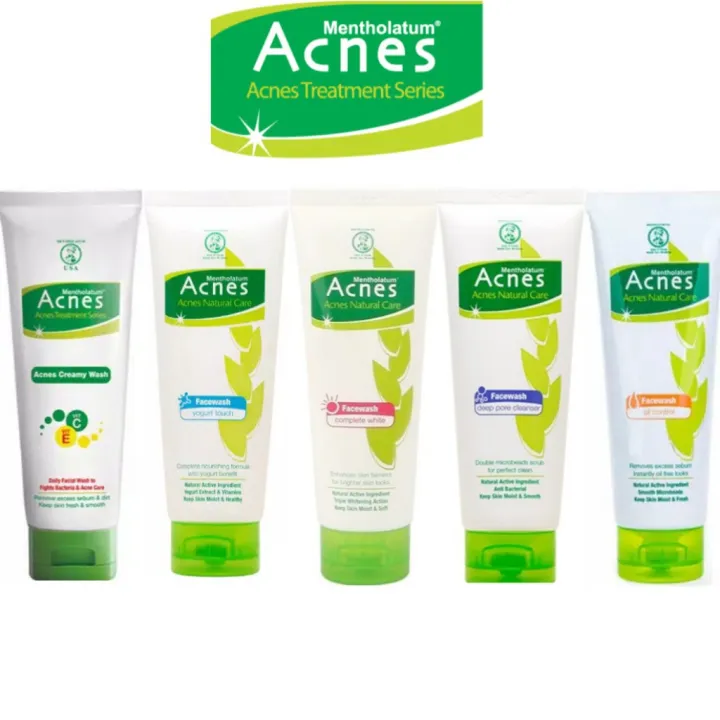 acnes FACIAL WASH 100 ml all varian acnes creamy wash 100 ml - acnes ...