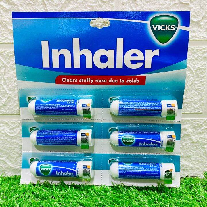 VICKS INHALER 0.5ML [1PIECE] [CLEARS STUFFY NOSE DUE TO COLDS] | Lazada