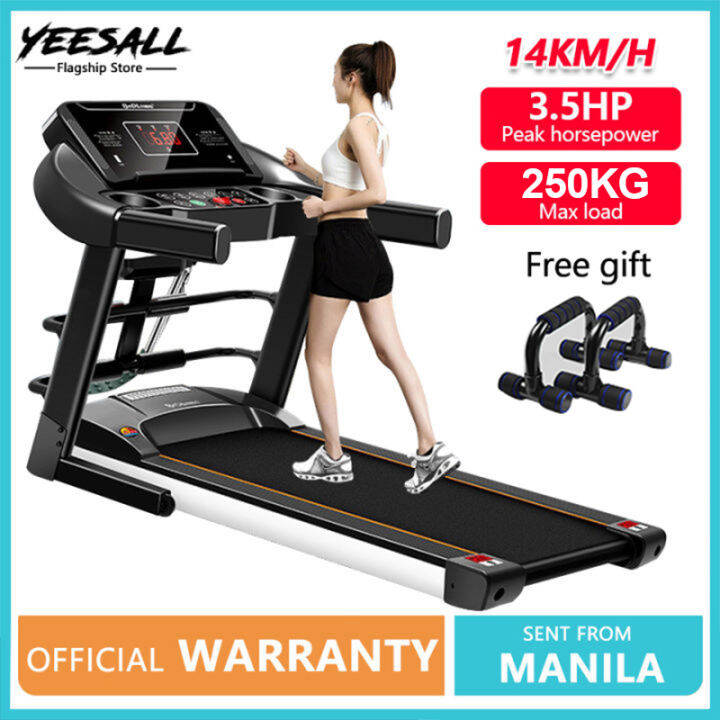 Treadmill Multifunctional Electric treadmilll, 3.5HP Foldable Walking ...