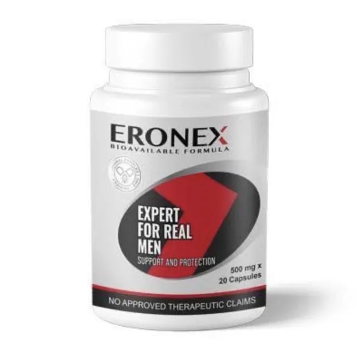 Original Eronex for men's health 20 capsules | Lazada PH