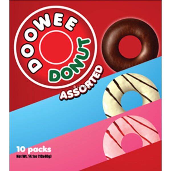 DOOWEE DONUT ASSORTED (10Packs x 43g) | Lazada PH