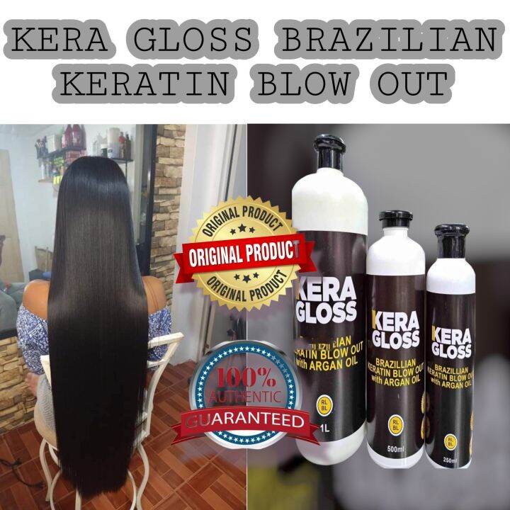 ORIGINAL KERAGLOSS BRAZILIAN KERATIN with ARGAN OIL | Lazada PH