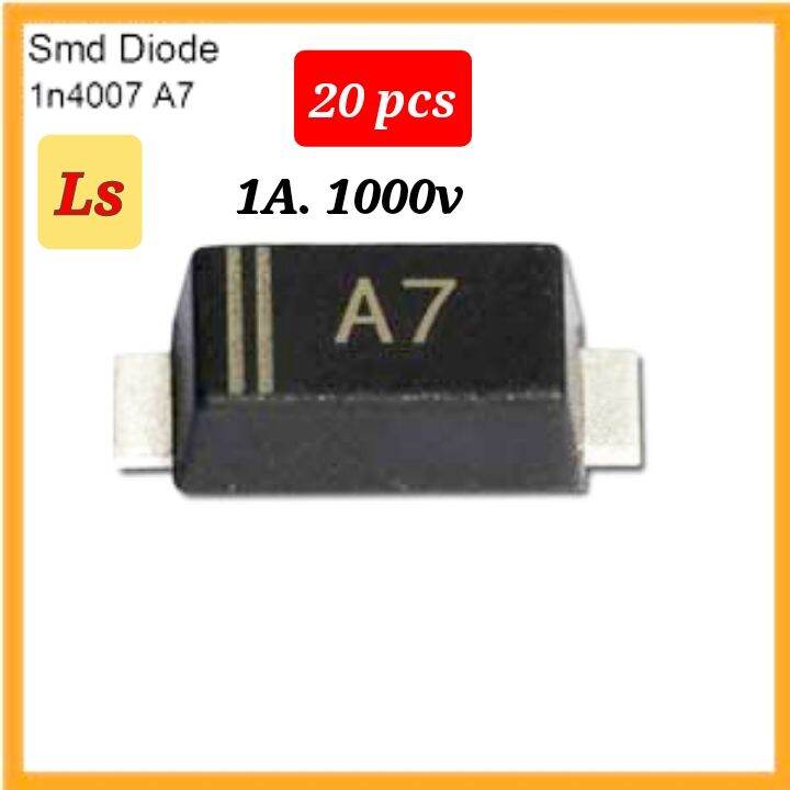 DIODA A7 SOD-123. ( 20 PCS ) DIODA IN4007 SMD. | Lazada Indonesia