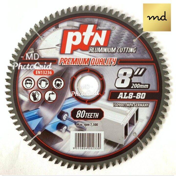 PTN 8 inches Aluminum Cutting Disc For Cutting Aluminum | Lazada