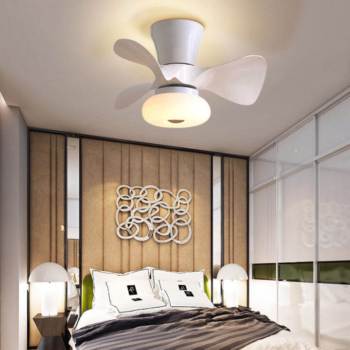 [8 Colors Available] TOMAX 55CM Nordic Ceiling Fan with Lighting with ...