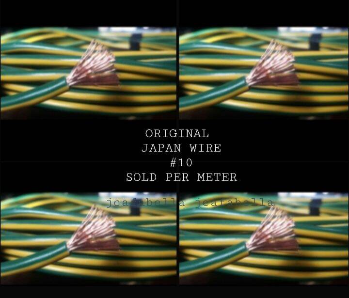 ORIGINAL AUTOMOTIVE WIRE PURE COPPER ELECTRICAL WIRE JAPAN WIRE GUAGE ...