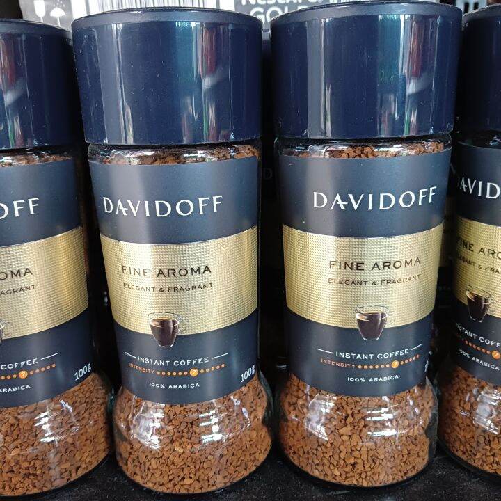 DAVIDOFF INSTANT COFFEE FINE AROMA 100g | Lazada PH
