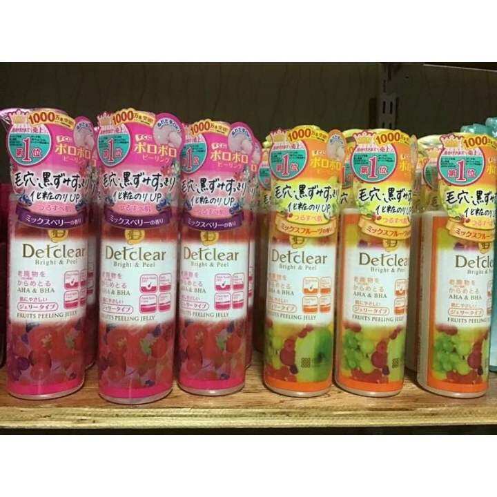 DET Clear Peeling Jellyเจลขัดผิวหน้า ผลัดเซลล์ผิวเก่าจะหลุดออกมา180ml | Lazada.co.th