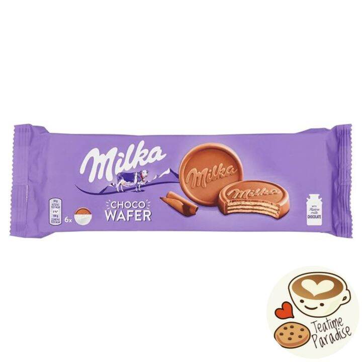Milka Choco Wafer Milk Chocolate 6 Waffles 180g | Lazada