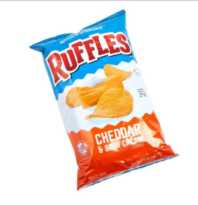 Ruffles Cheddar & Sour Cream Potato Chips (184.2g) | Lazada PH
