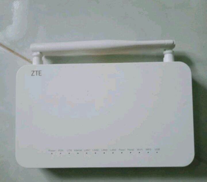 ZTE F609 V3 + ADAPTOR | Lazada Indonesia